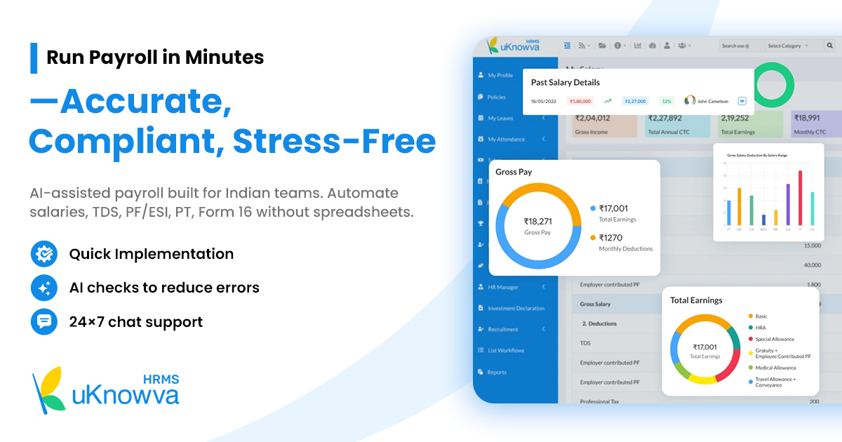 AI Assisted Payroll Software For Indian Teams