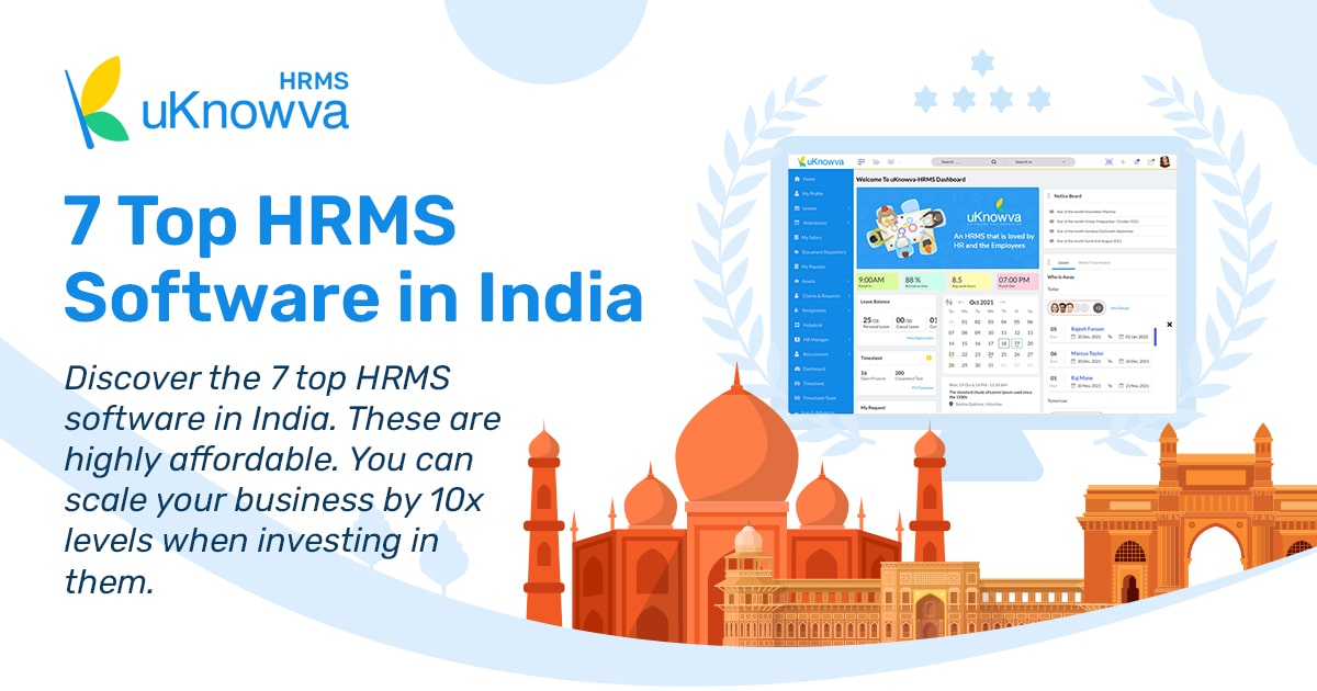 7 Best HRMS Software India (2025) for Efficient Workflows